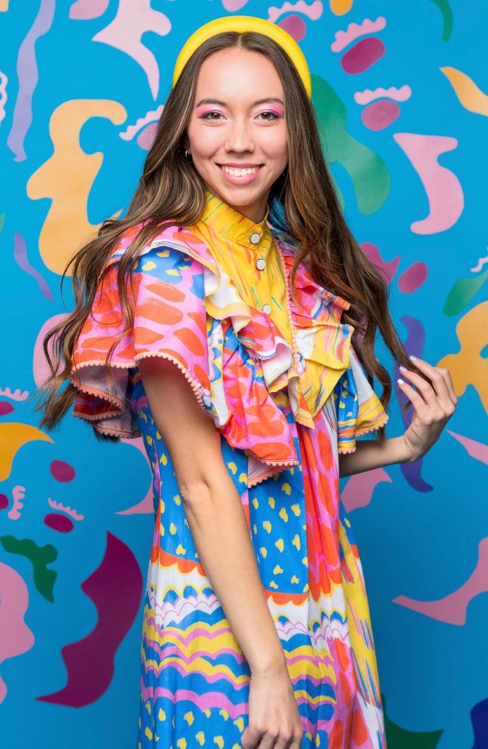 Inset Neck Dress – Katie Kortman